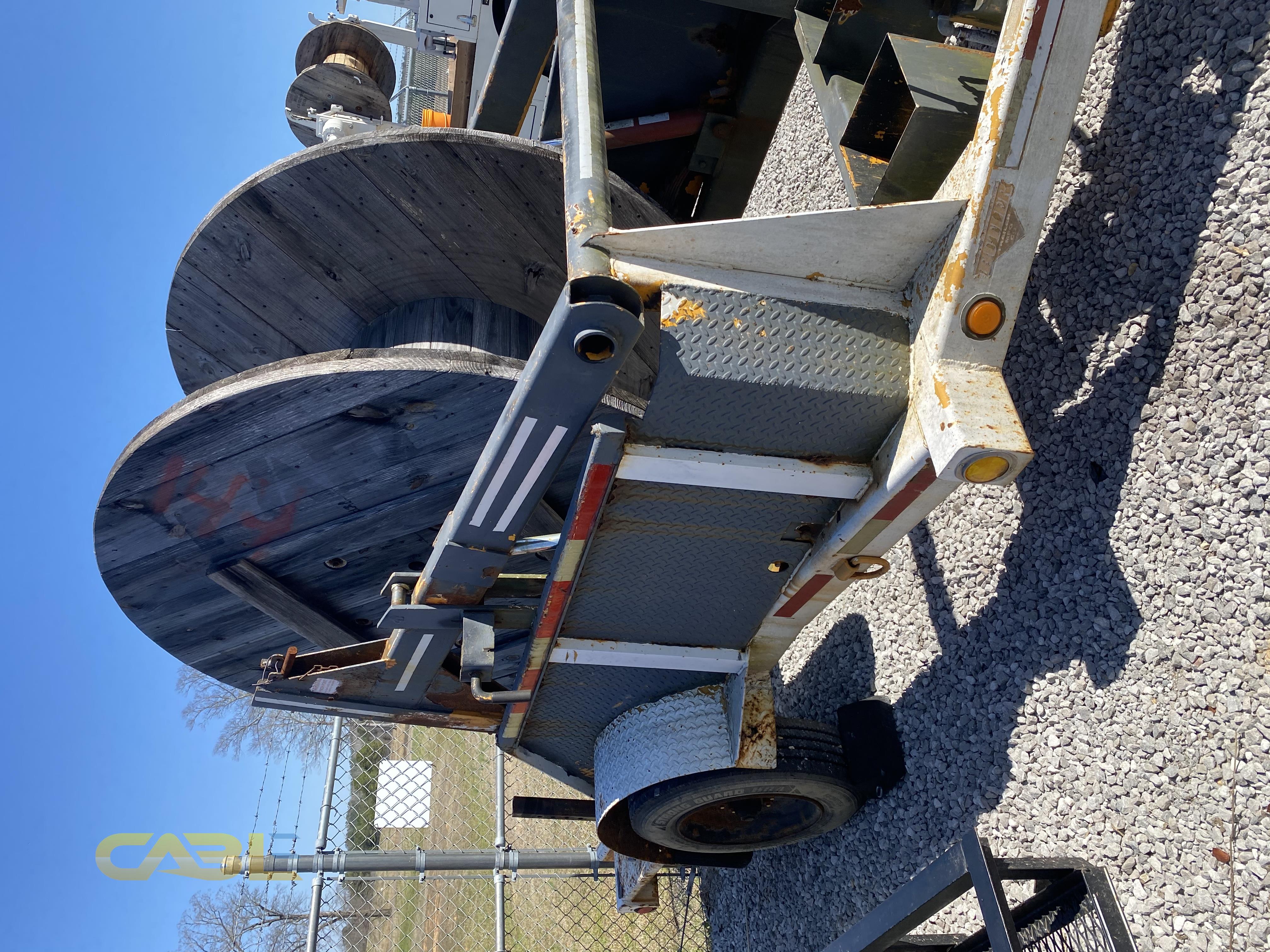 2 heavy duty fiber trailers