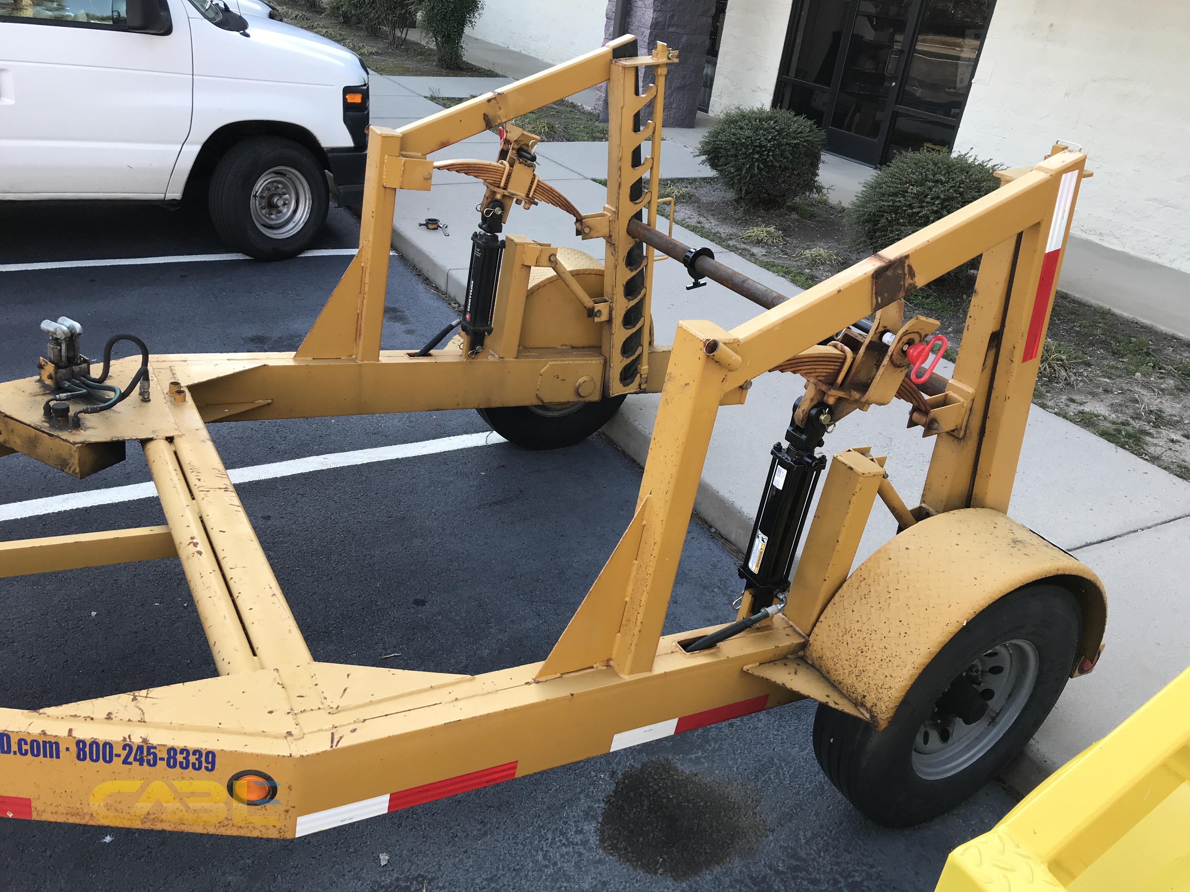 Pictures (Fiber Optic Coaxial Duct Reel Trailer Hydraulic)