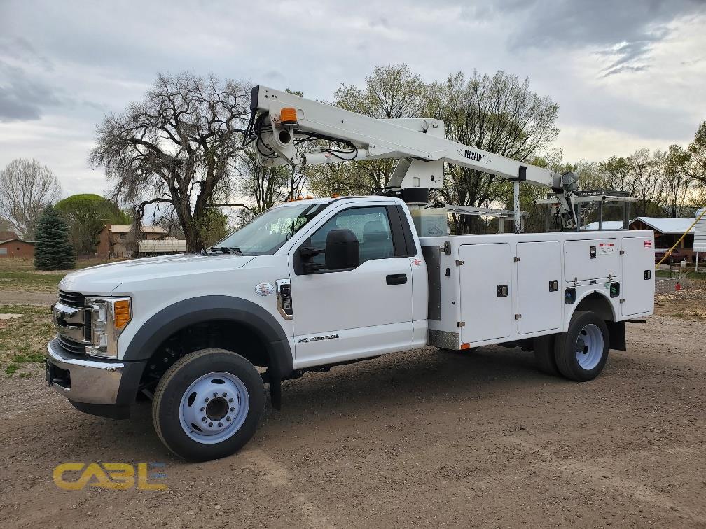 2017 F550 Diesel Bucket Boom Utility