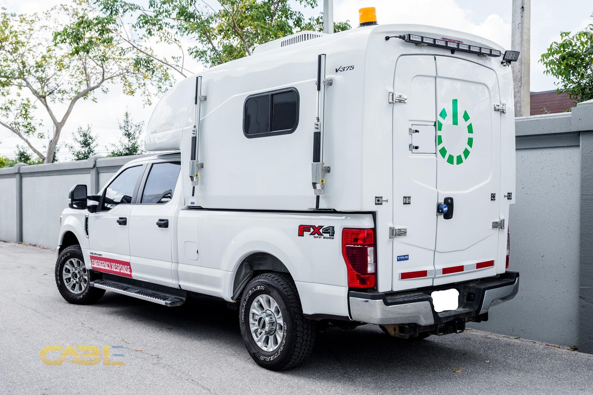 3 Sterling Premium Fiber Optic Splicing Truck Caps