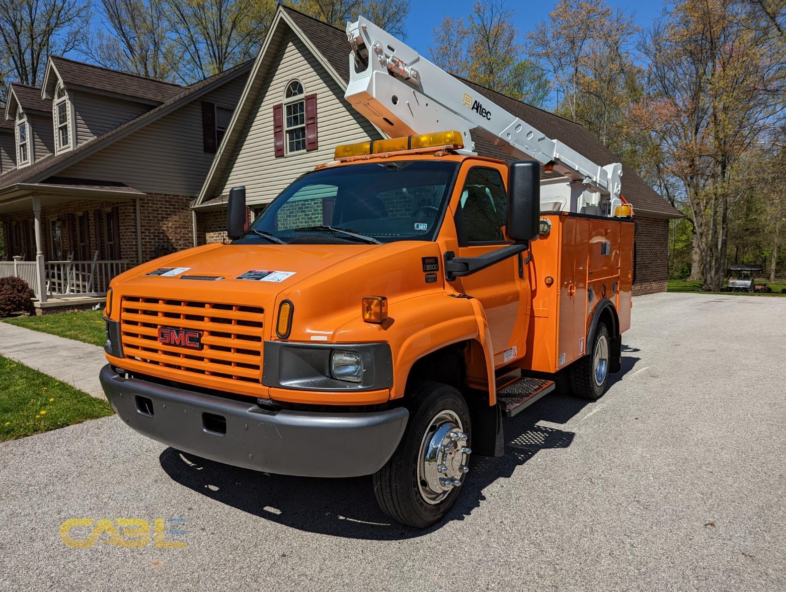 2004 GMC C5500 Diesel Bucket Truck Inspected 126K