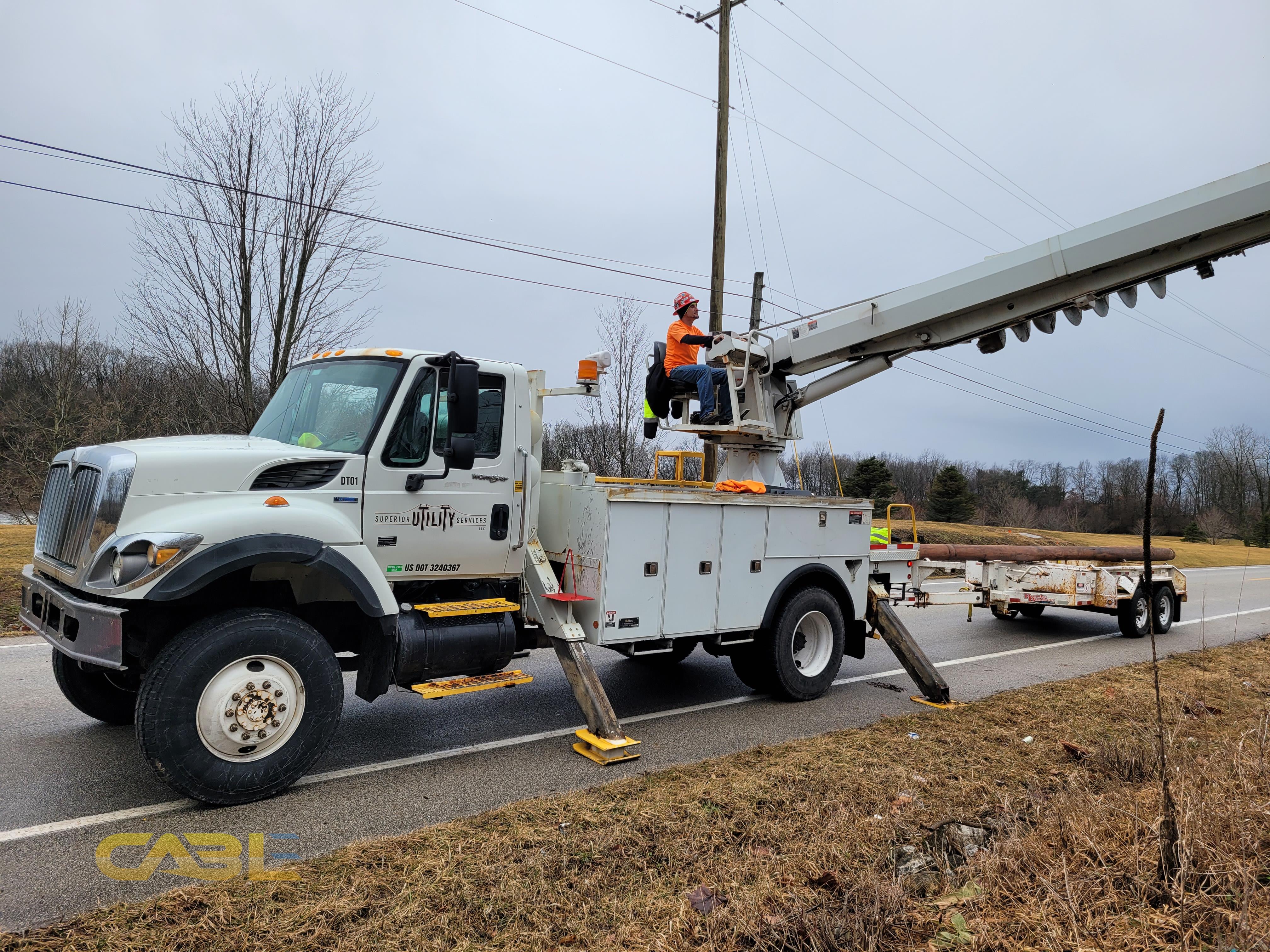 2008 international Digger derrick 4x4 48k miles