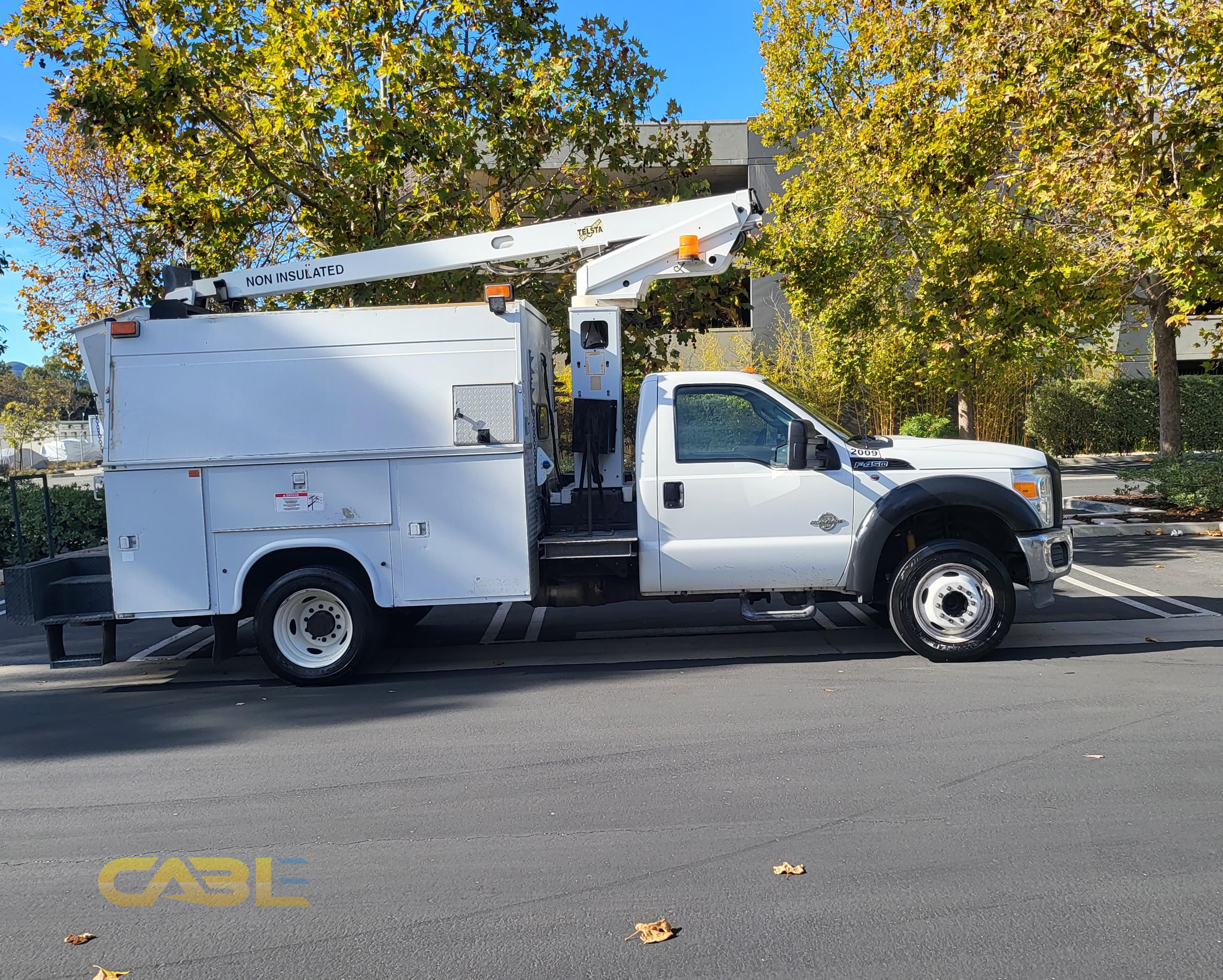 2012 F450 Fiber Splicing Bucket Truck