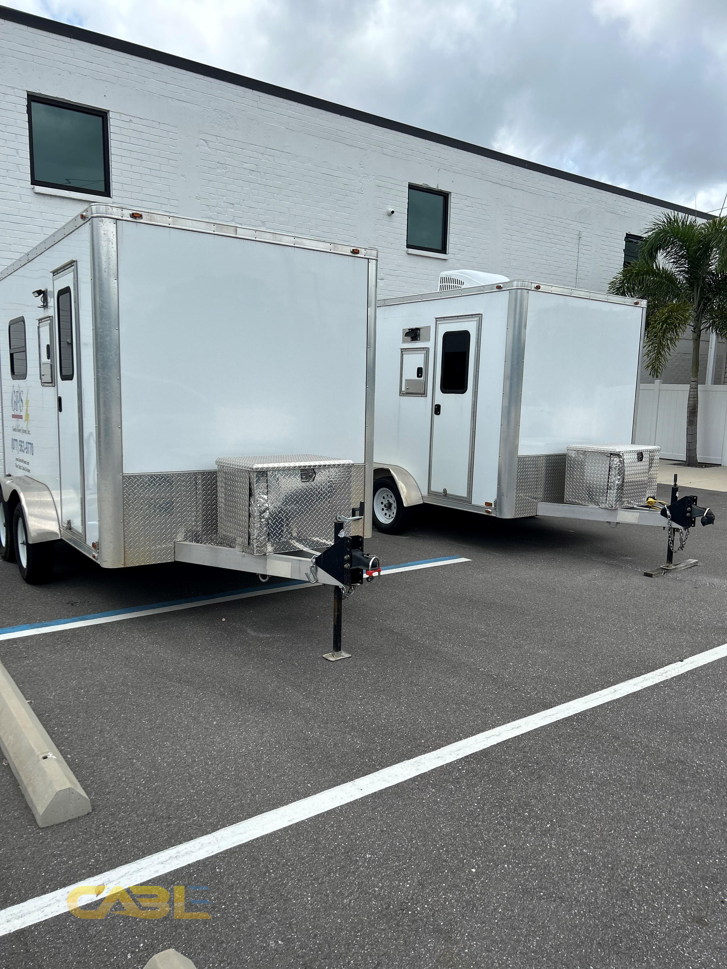 2021 InTech 7X12 Fiber Splicing Trailer