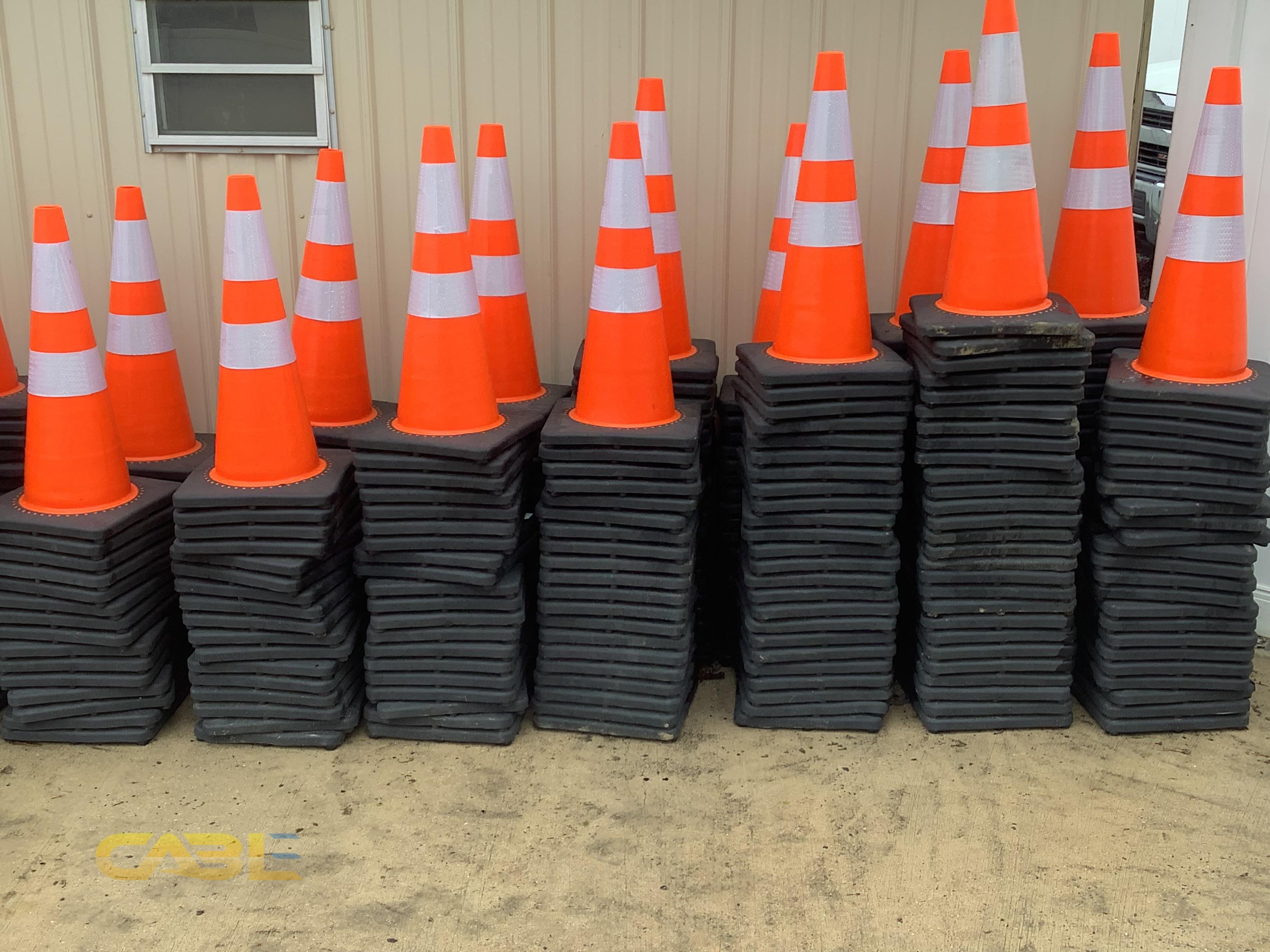 New 28” safety cones