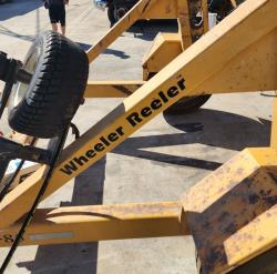 8500lbs Wheeler Reeler Trailer with power pack