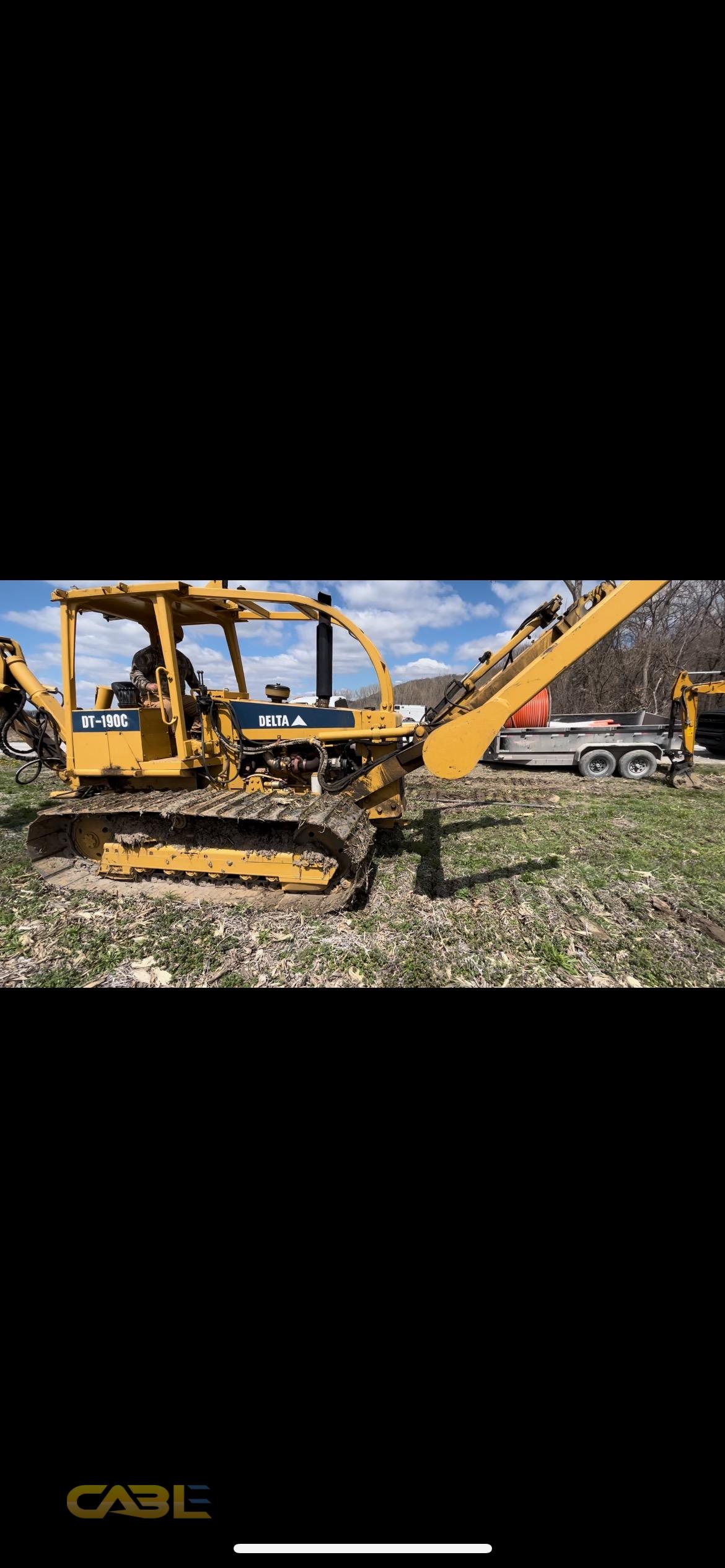 2000 delta 190c cable plow
