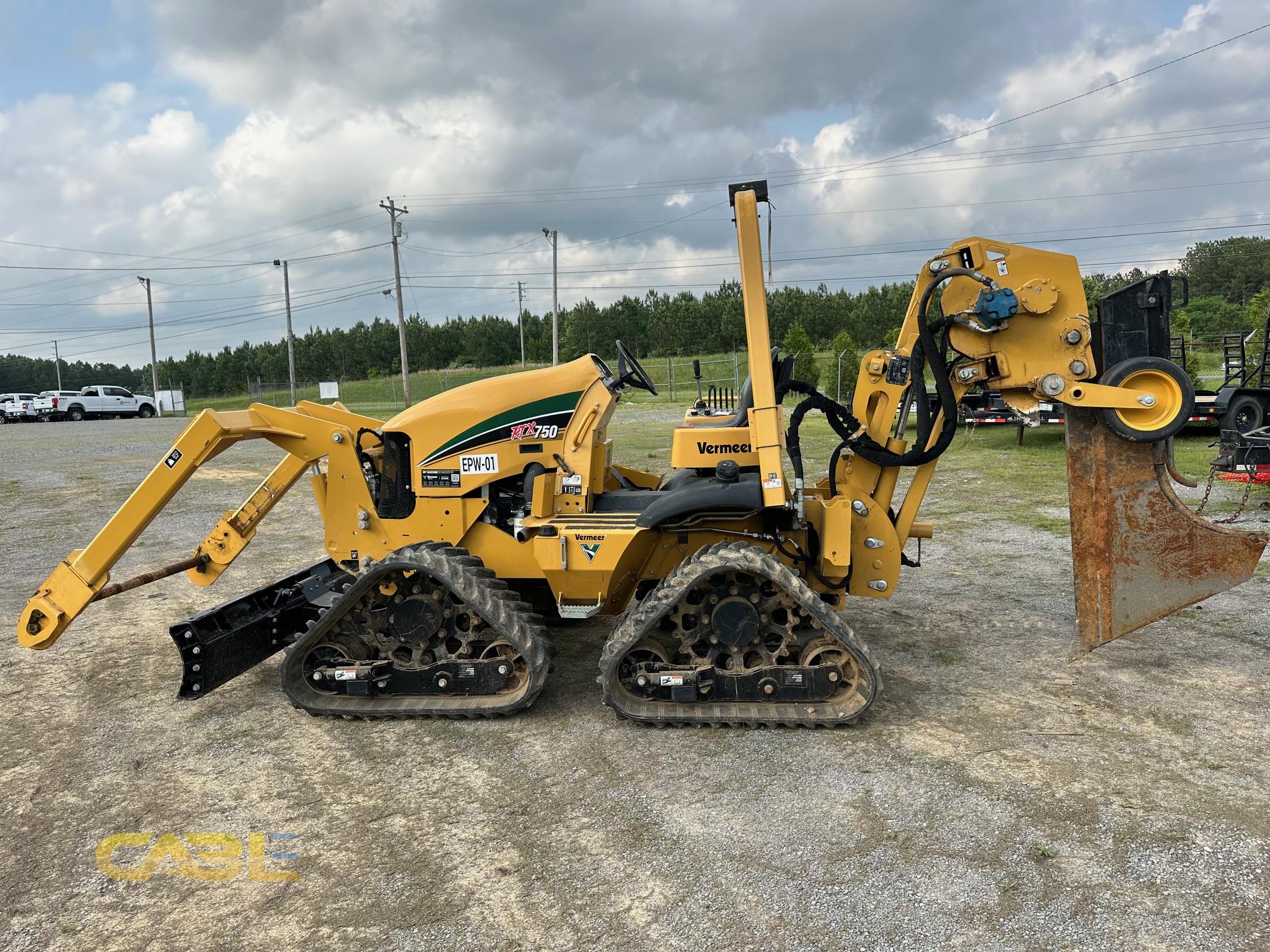 2021 Vermeer RTX750 Quad Cable Plow