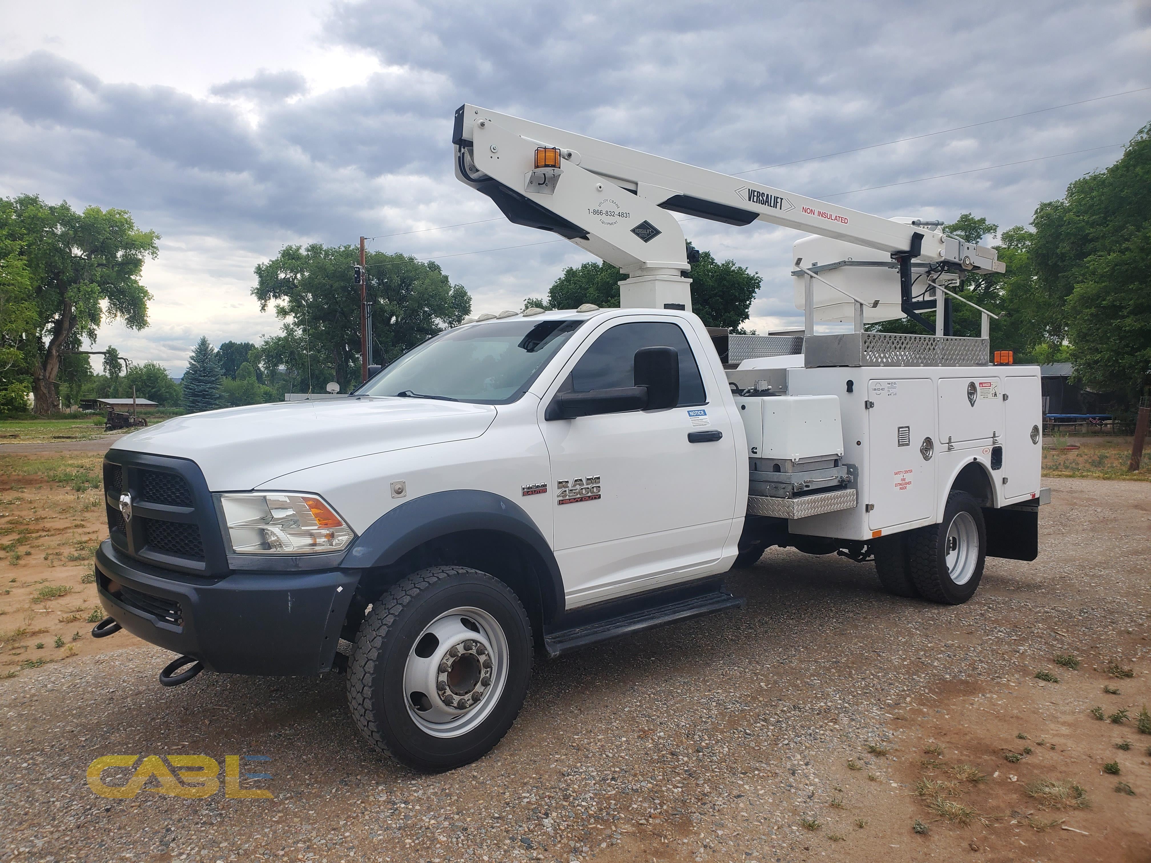 2015 Ram 4500 Bucket Truck