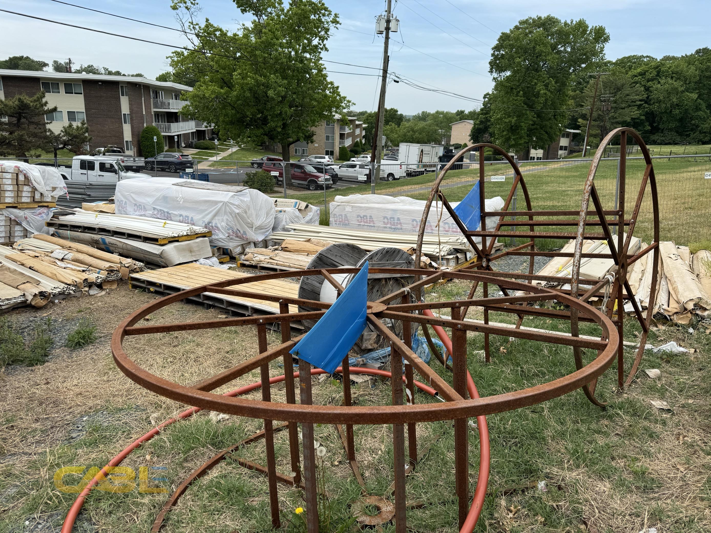 Need Gone - Large Metal Spools for Conduit