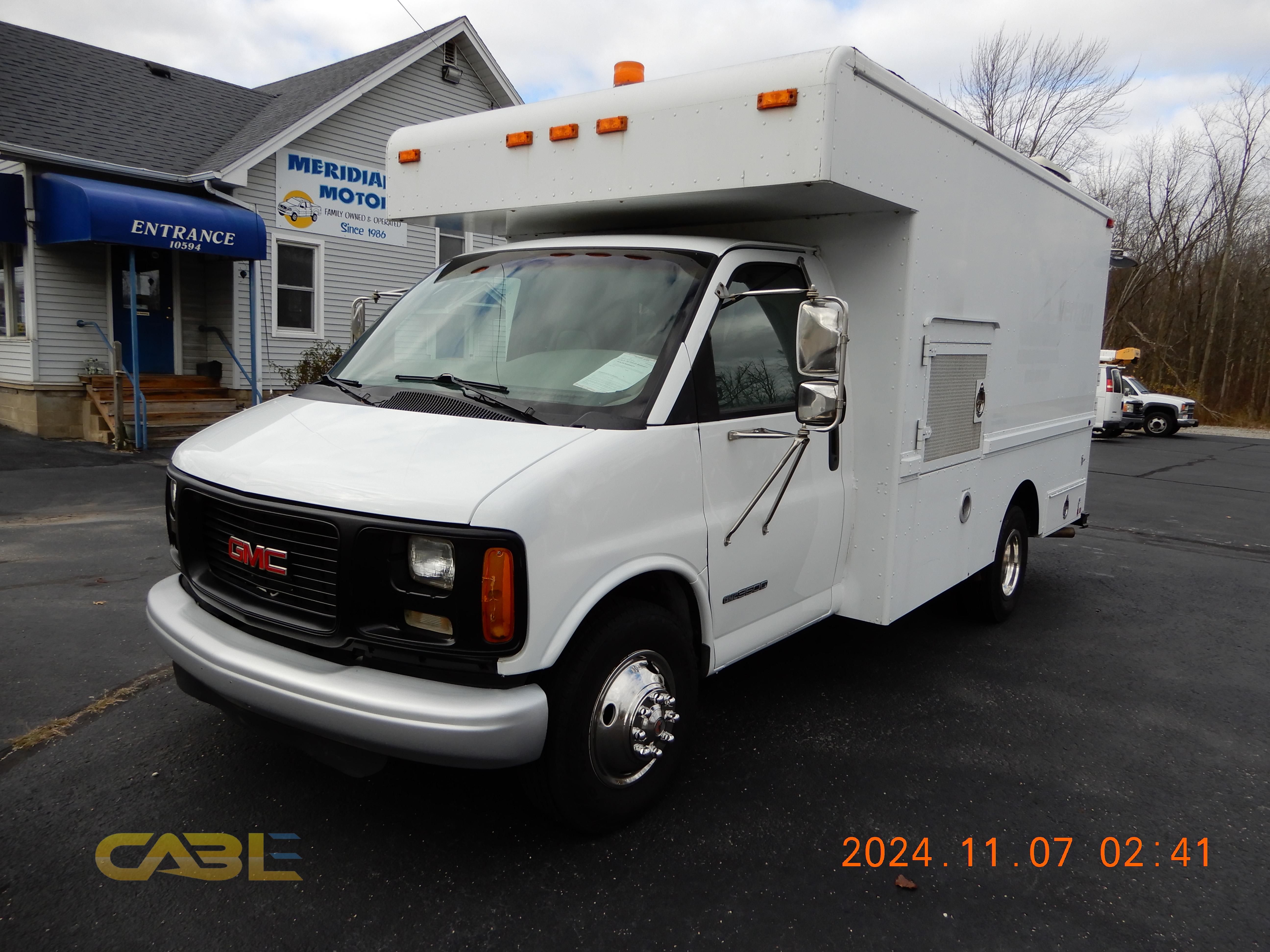 1998 GMC Savanna 3500 Cable Splicing Van Low Miles
