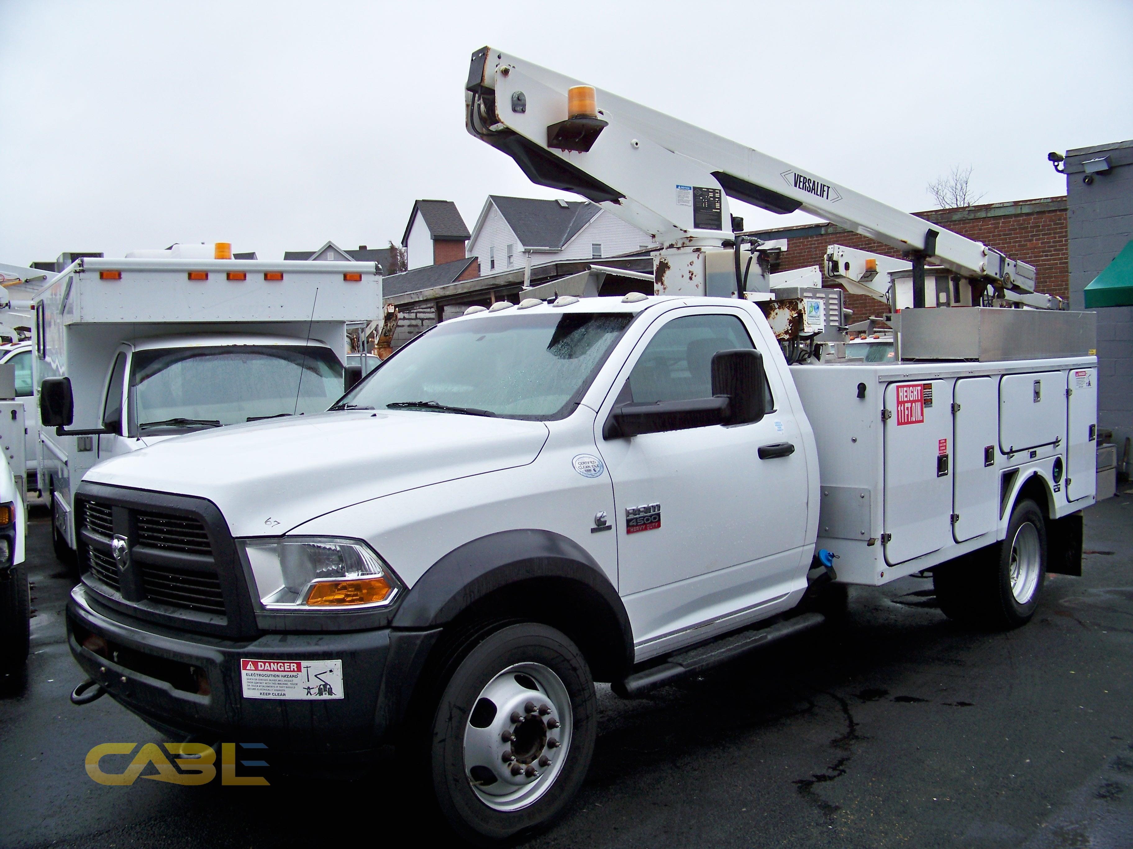 2013 Dodge ram 4500 diesel bucket truck