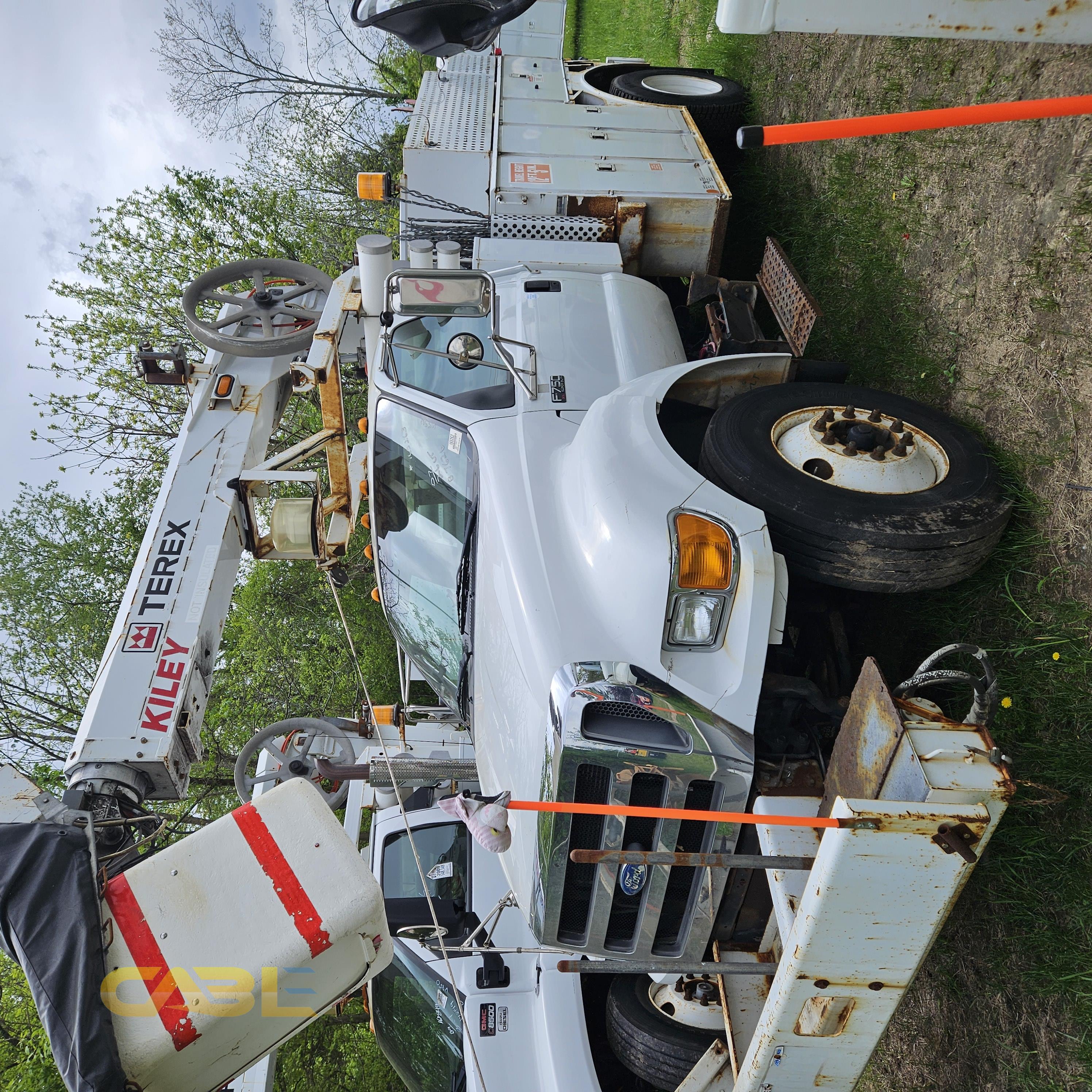 2007 f750 ford terex placer