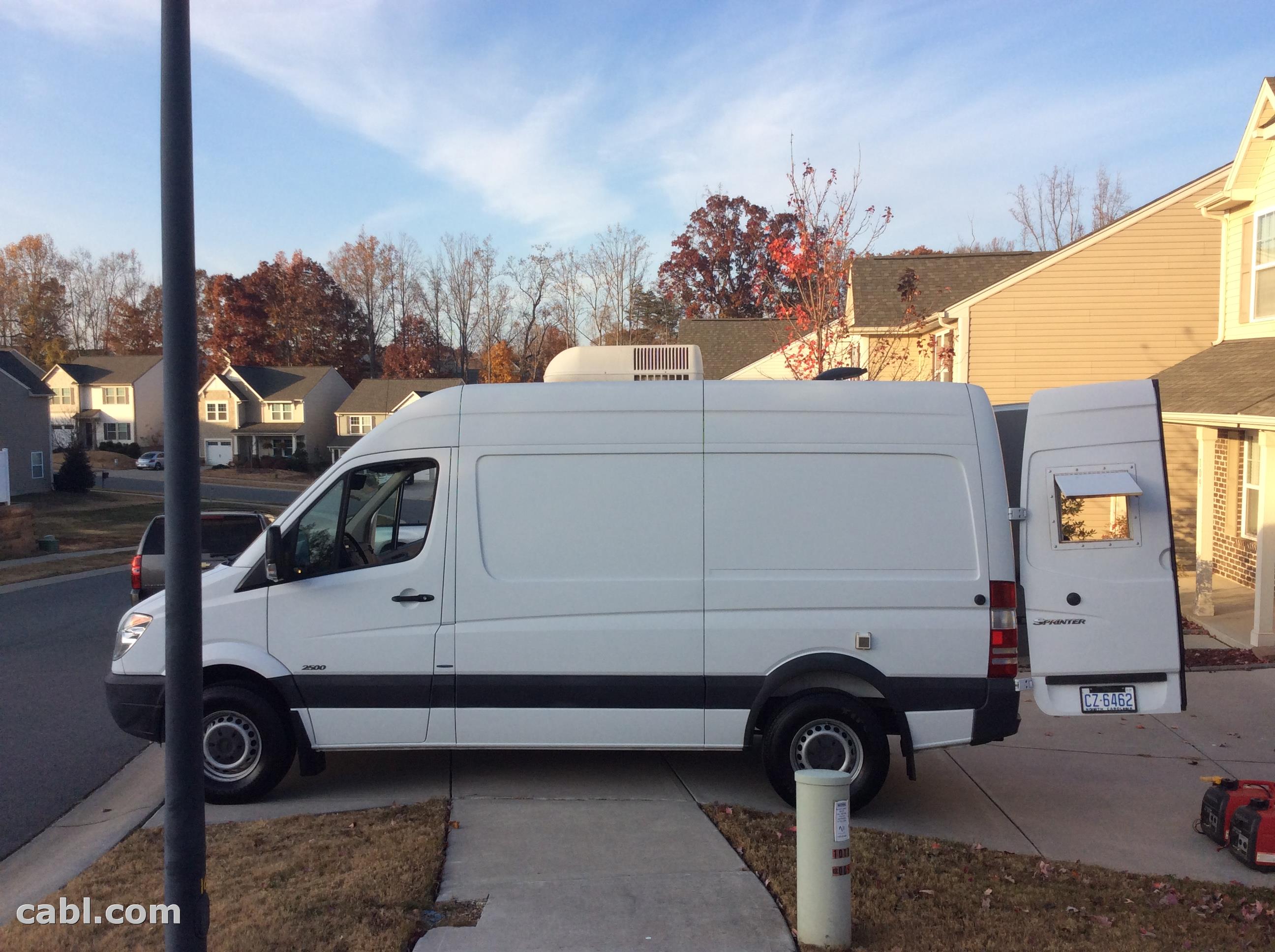 2012 Mercedes Sprinter Fiber Optic Splice Lab