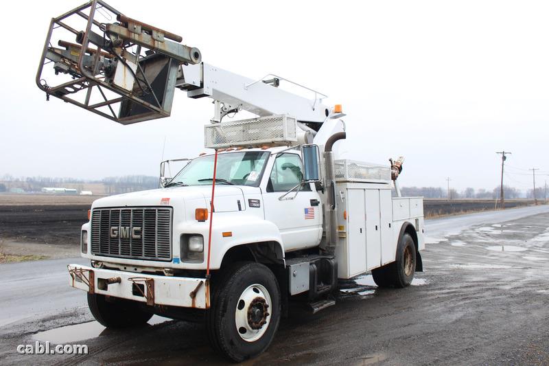 1997 GMC C7500 Altec AP45 Bucket Truck 46k Miles