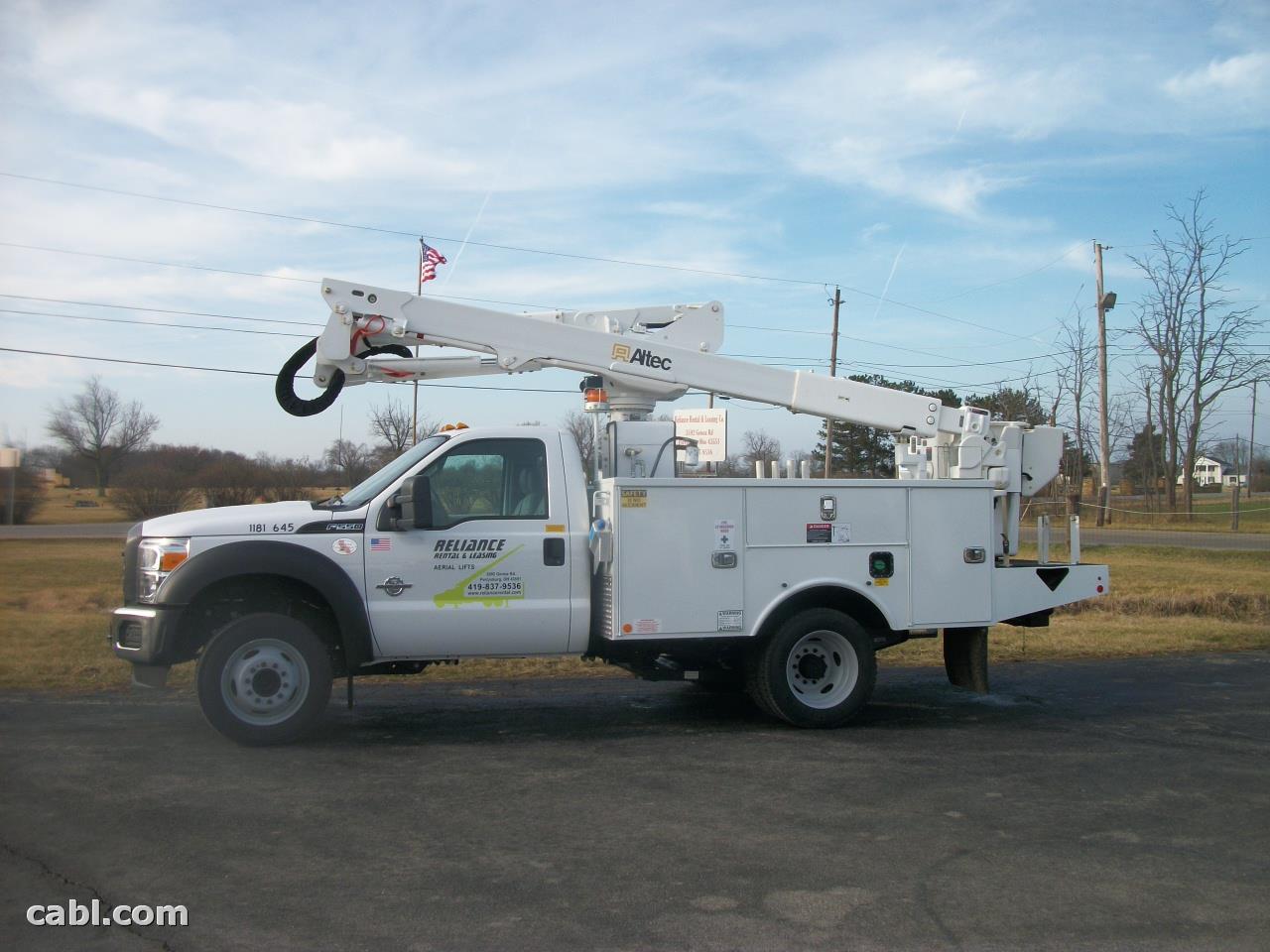 2016 Ford F550 Altec At40G Bucket Truck Insulated