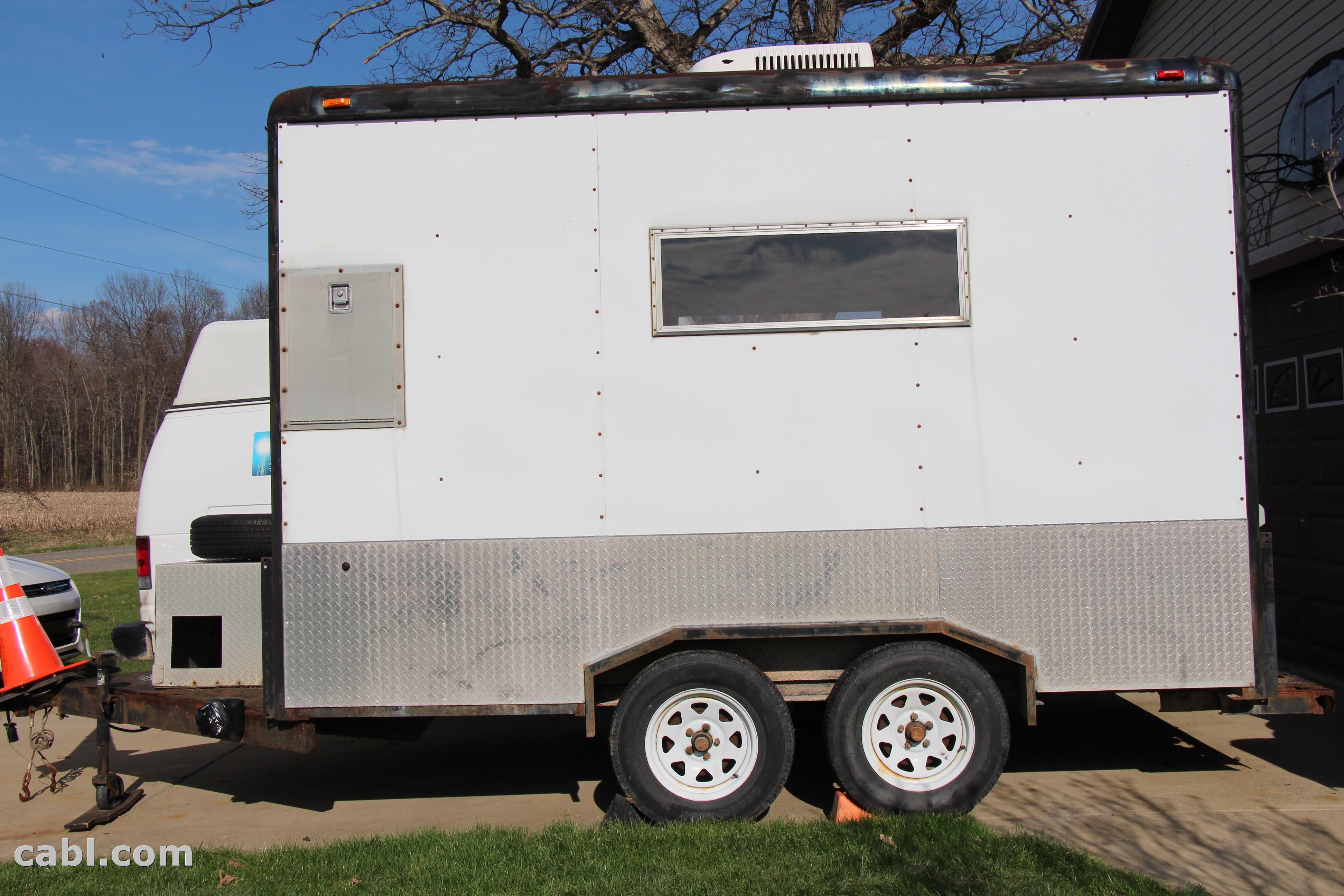 Splicing Trailer With OTDR and Splicer ALL IN ONE