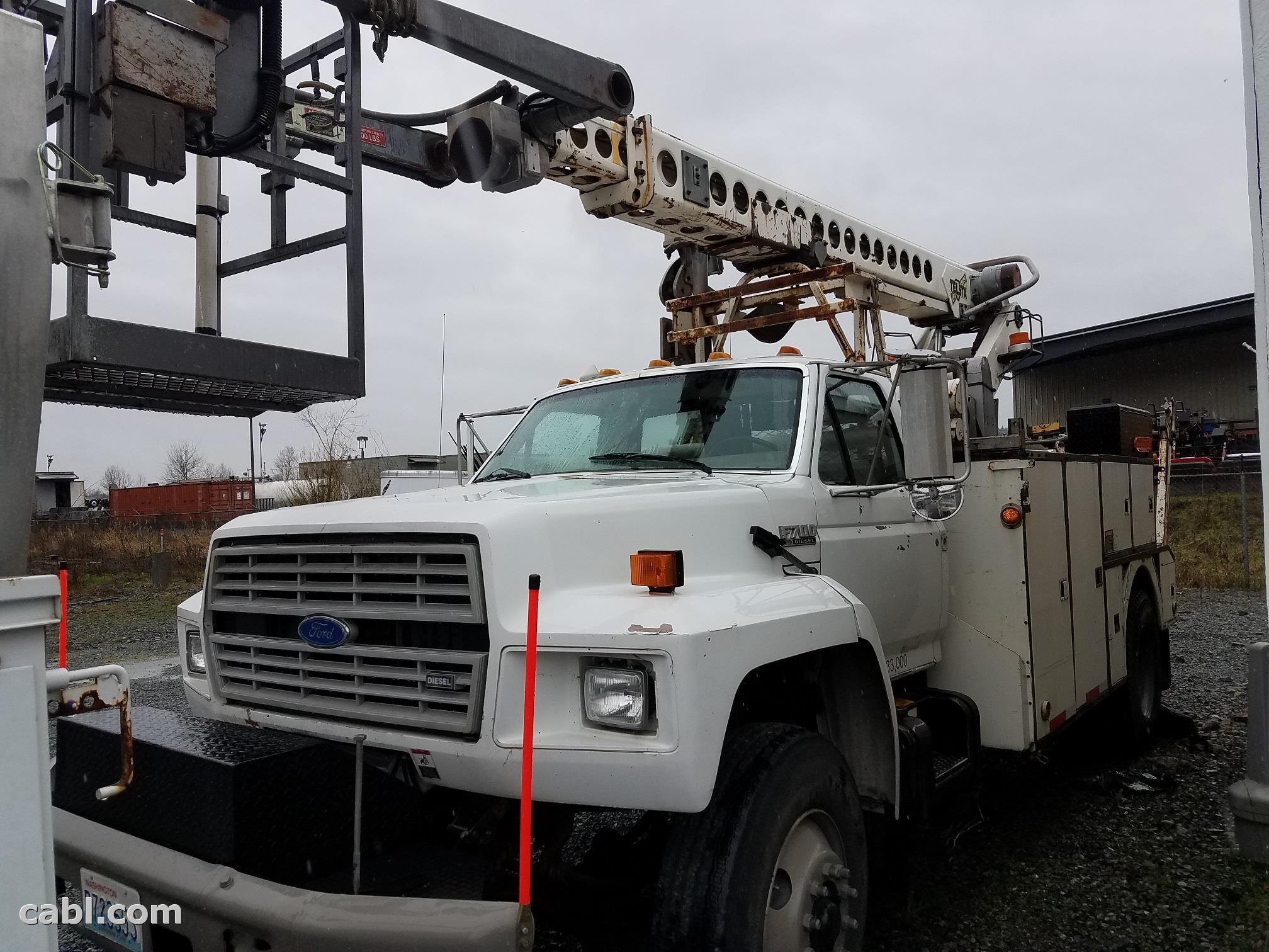 1993 Ford F700 & F800 Telsta Boom Trucks