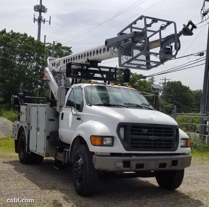 2000 Ford F750 Telsta T40C Pro Bucket Truck,Diesel