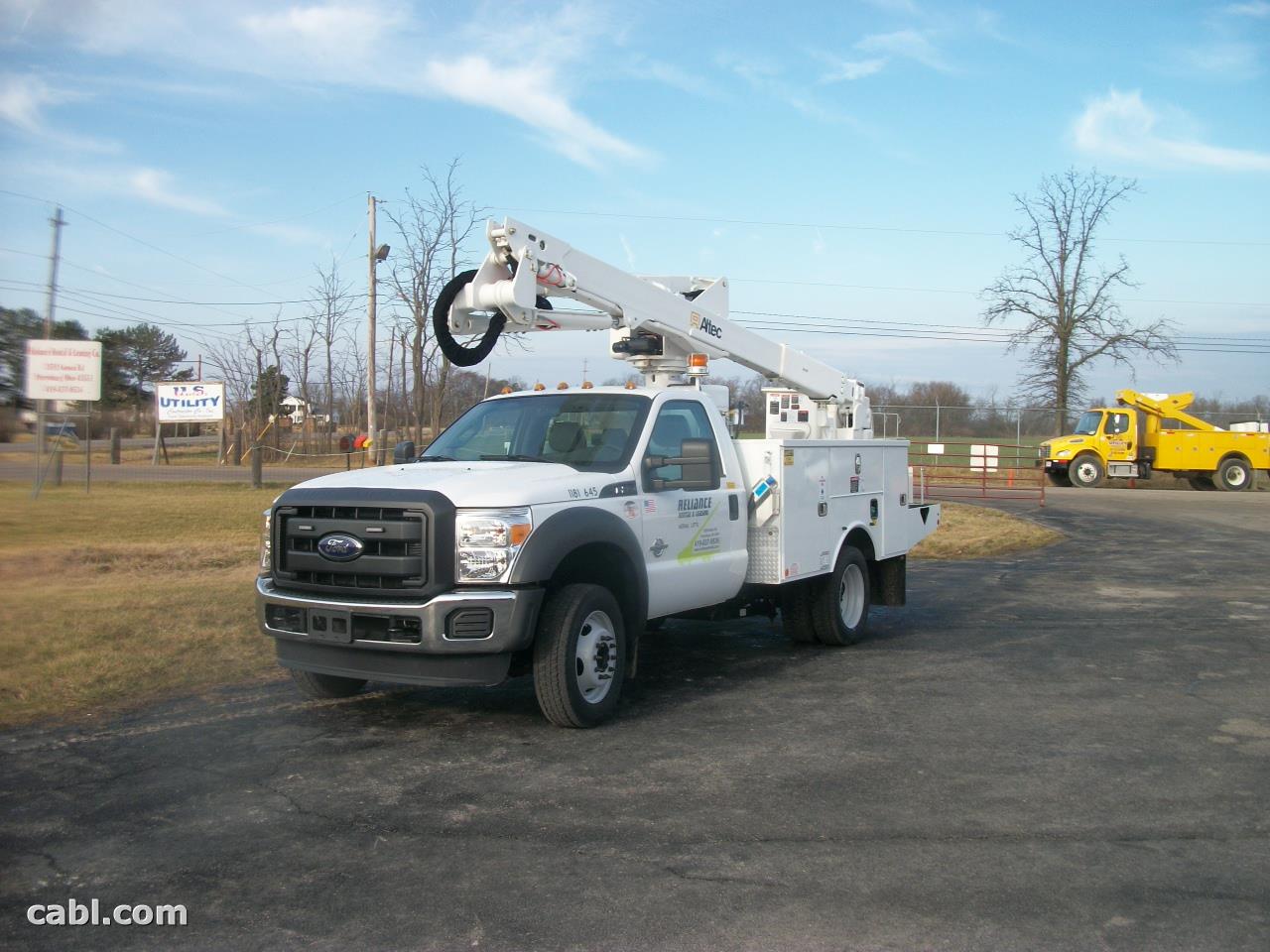 2016 Ford F550 Altec At40G Bucket Truck Insulated