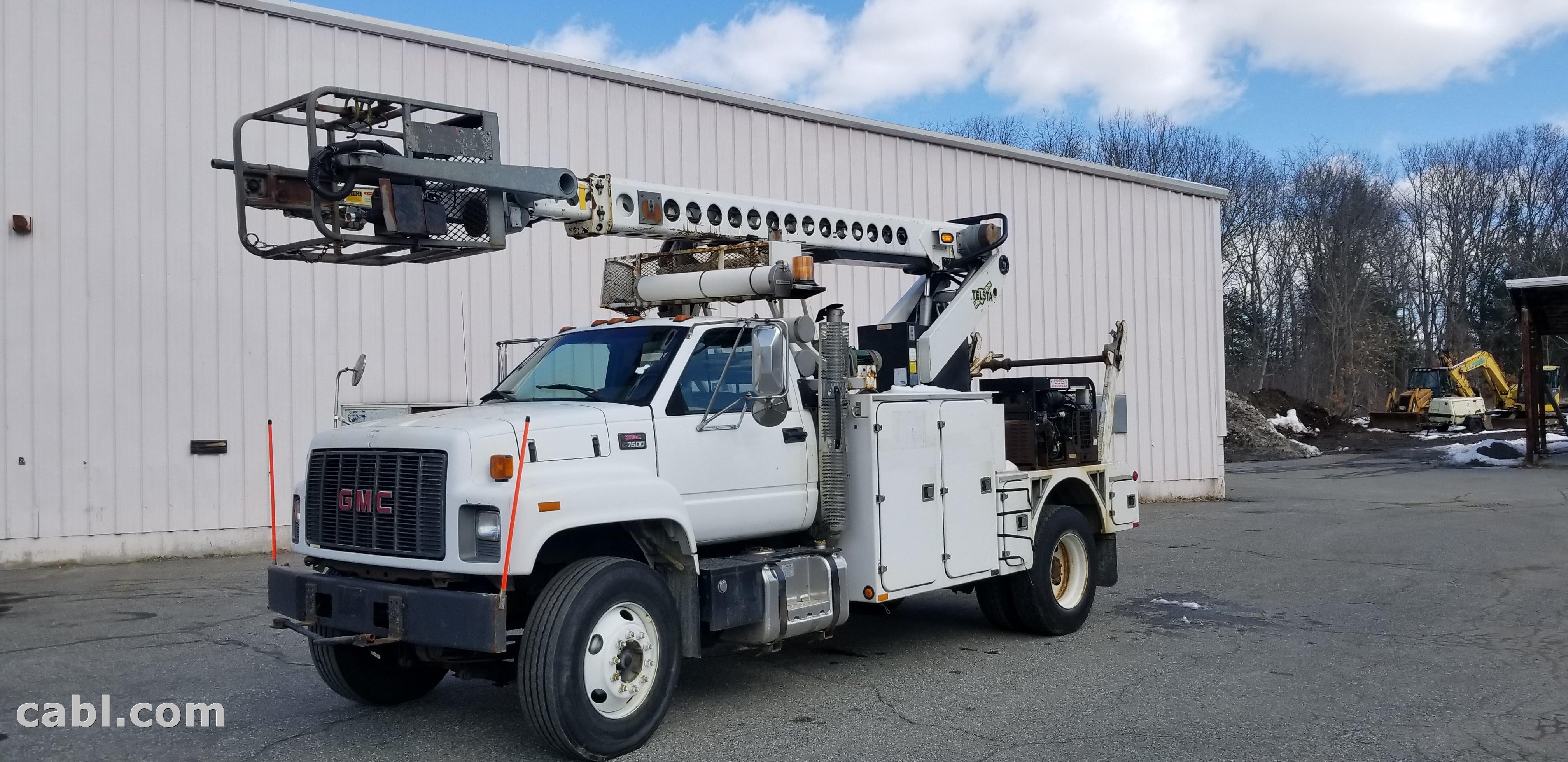 2001 GMC 7500 Telsta T-40