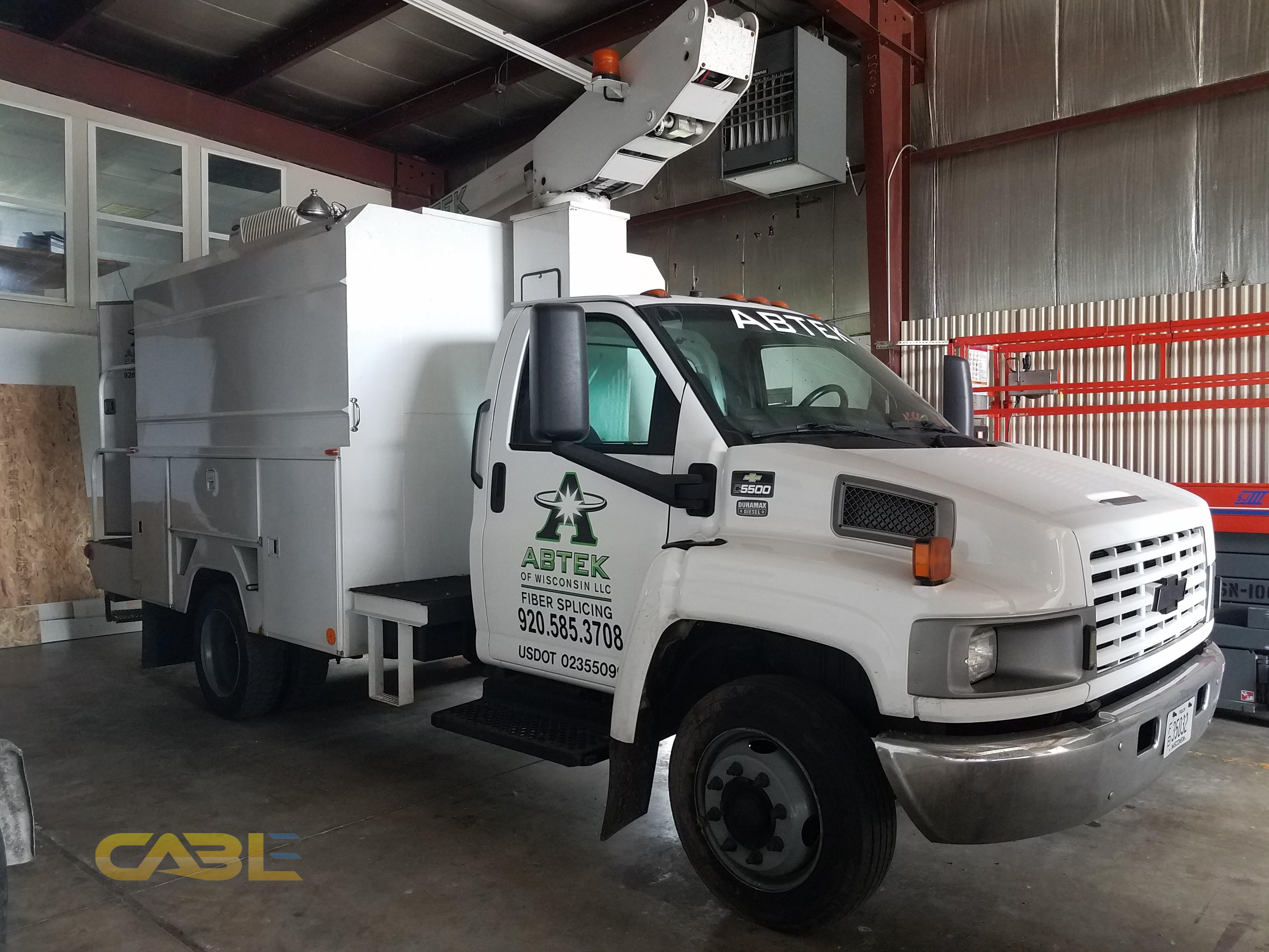 2015 C5500 Duramax Fiber Optic Splicing Vehicle