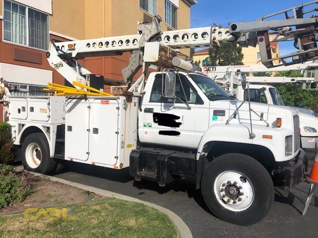 2001 GMC Topkick T40 bucket truck