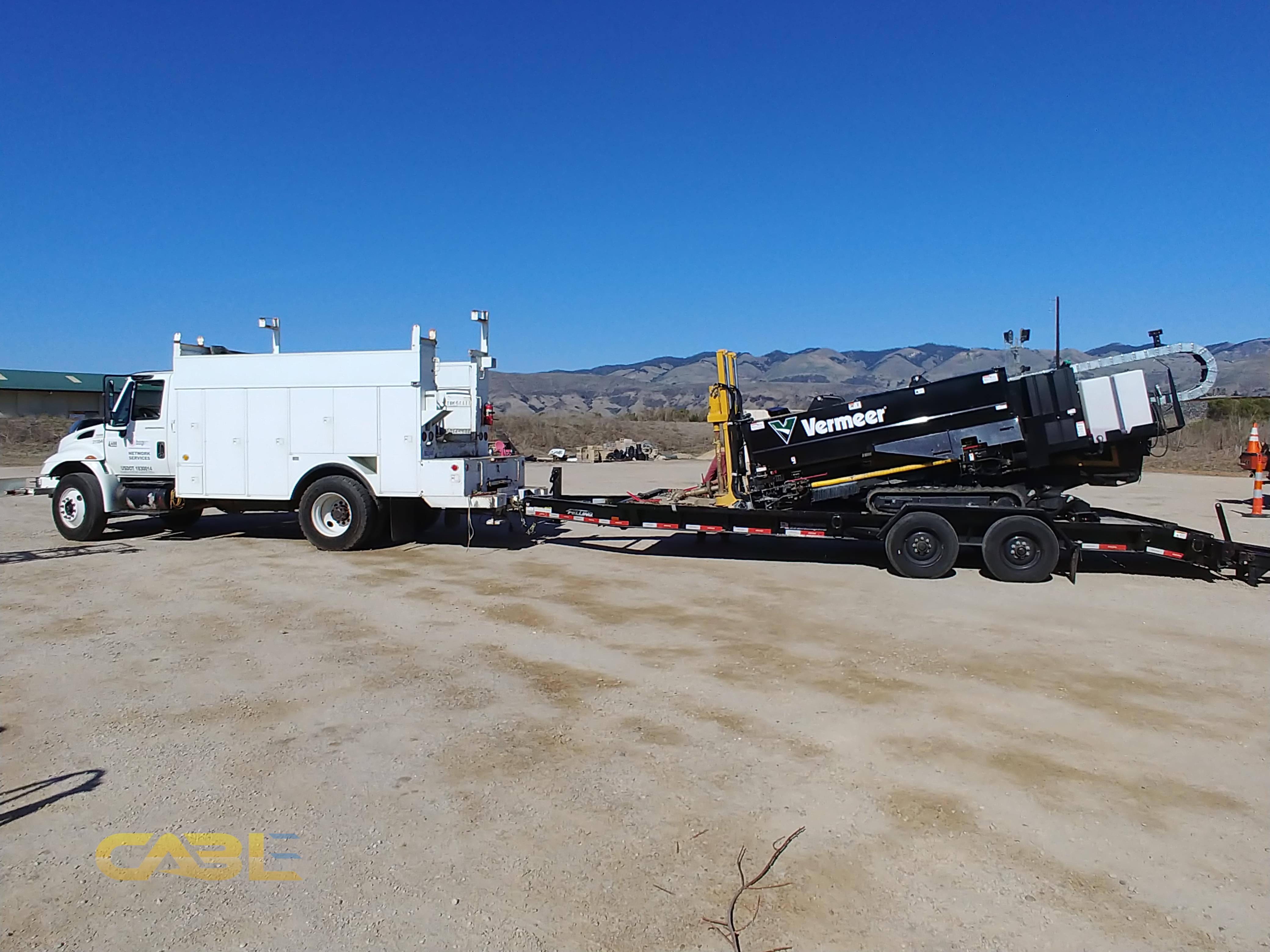 2017 23/30 Vermeer Mud mixing, Support trucks