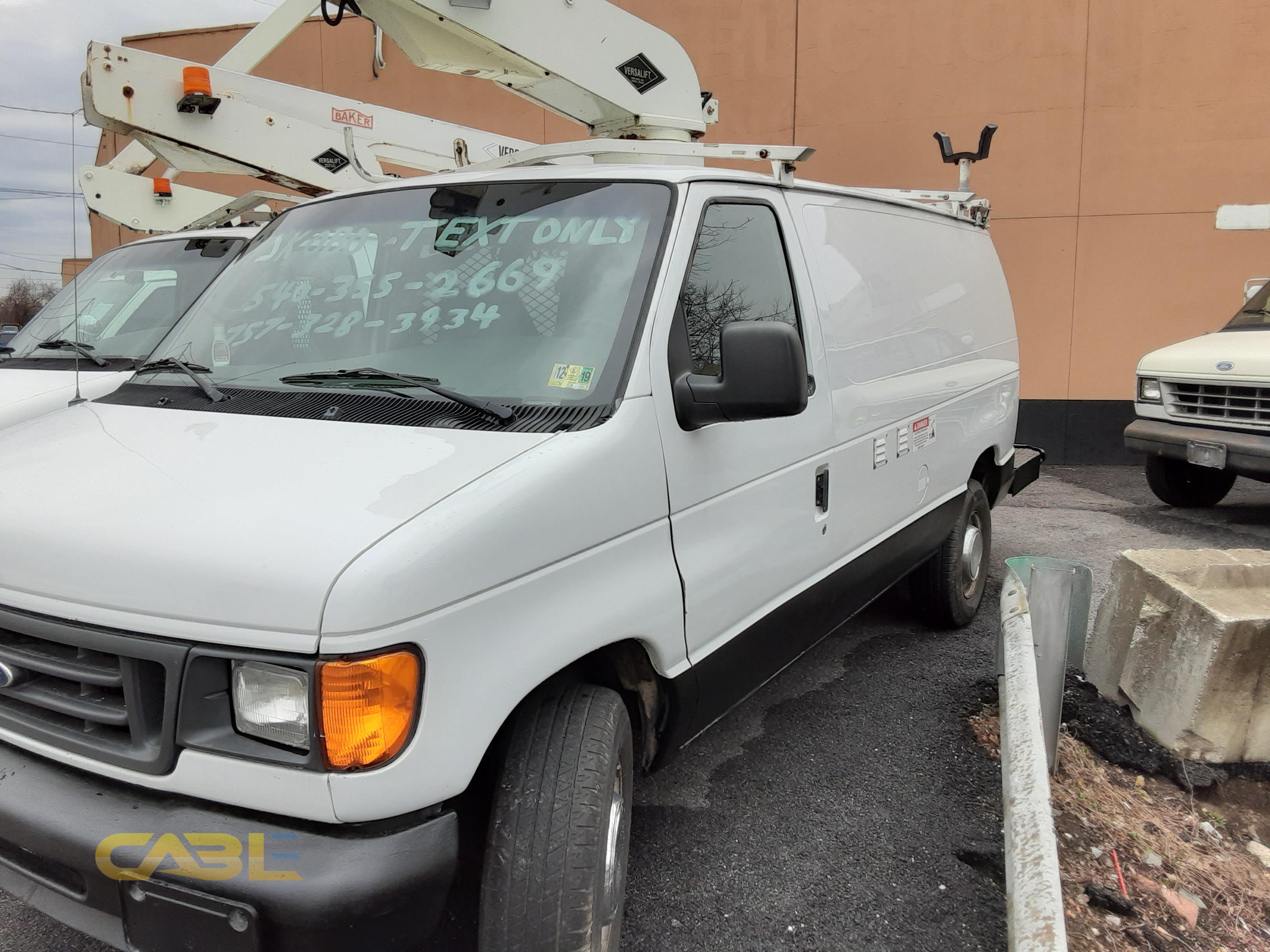 2003 E 350 Bucket Van