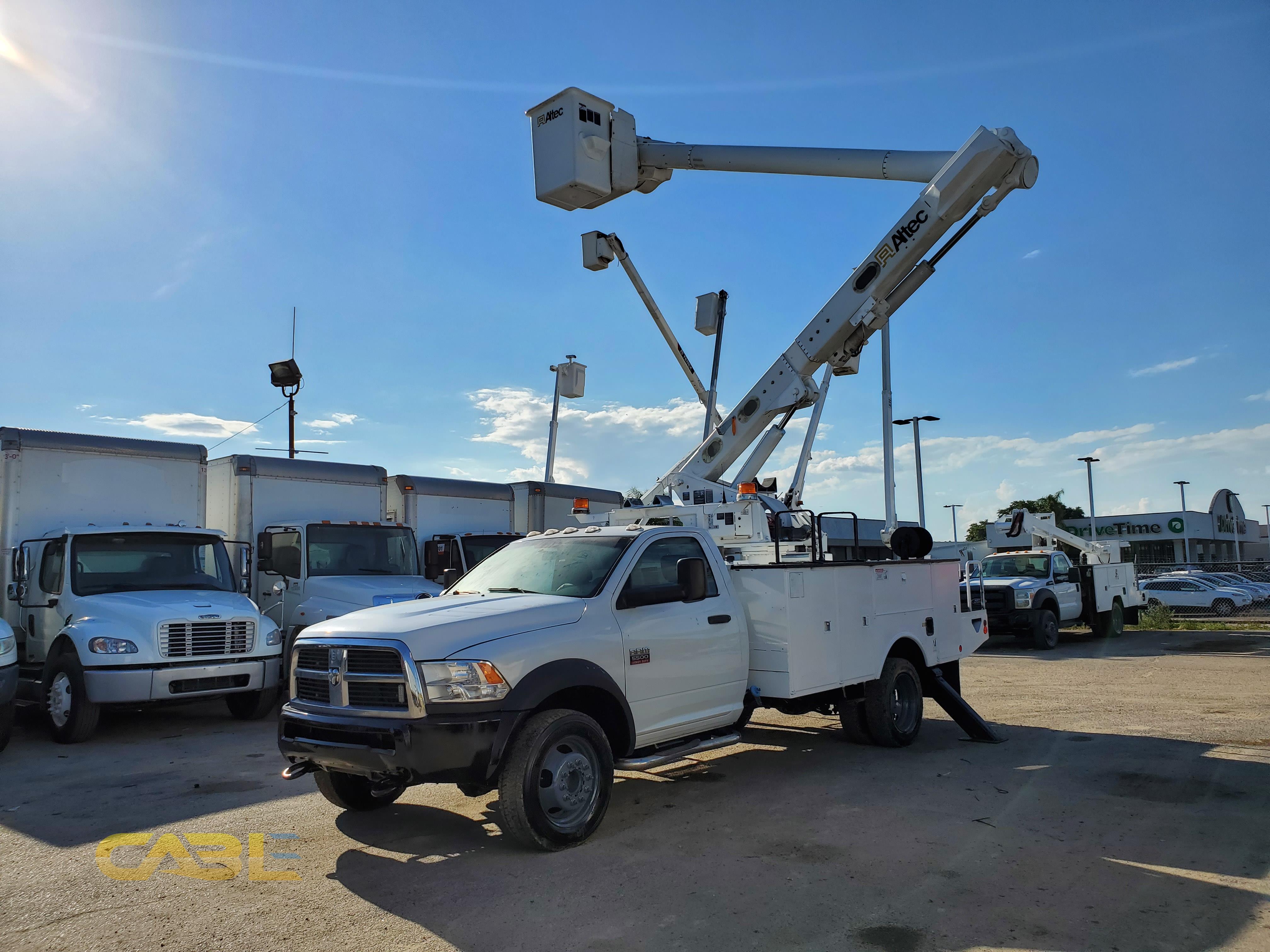 2012 Dodge Ram 5500 bucket truck 4x4